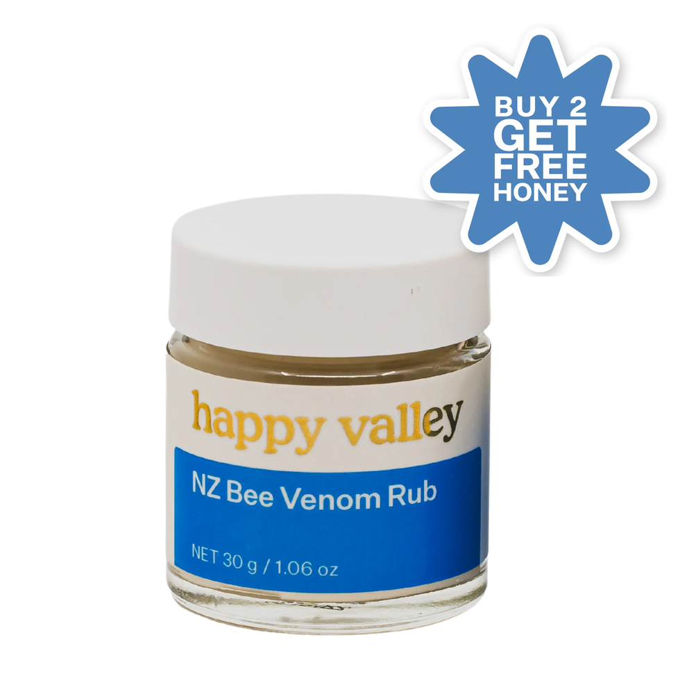 NZ Bee Venom Rub | Happy Valley Honey